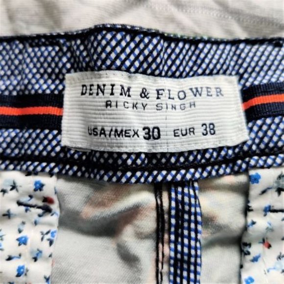 Denim & Flower | Shorts | Denim Flower Ricky Singh Tropical Shorts ...